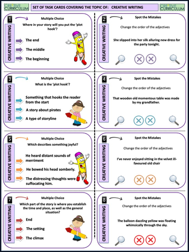 Creative Writing - English | Teaching Resources