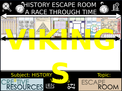 Vikings History Escape Room | Teaching Resources
