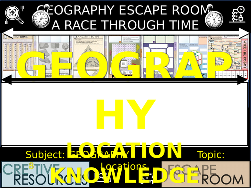 Geography Escape Room | Teaching Resources
