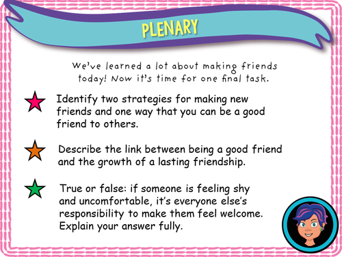 Friendship KS2 PSHE | Teaching Resources