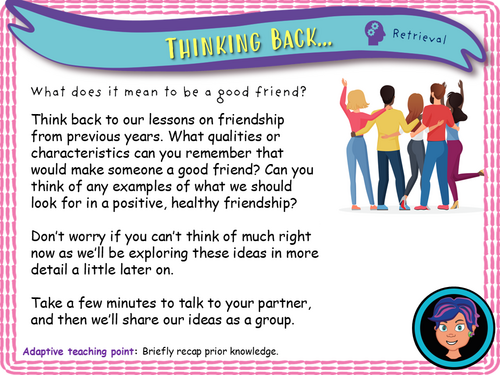 Friendship KS2 PSHE | Teaching Resources