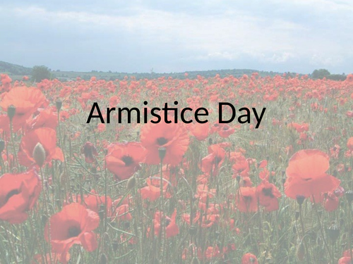 Armistice Day Powerpoint | Teaching Resources