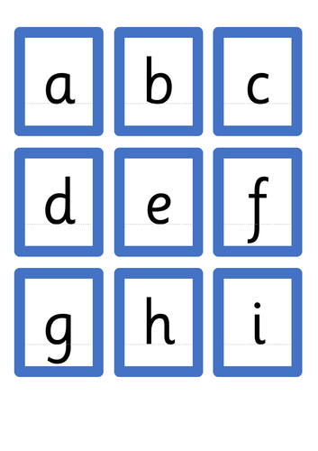 Alphabet Arc Cards Lower Case | Teaching Resources