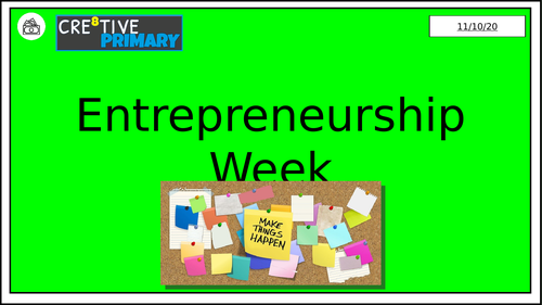 Entrepreneurship Week | Teaching Resources