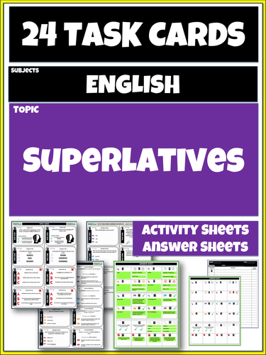 Superlatives | Teaching Resources