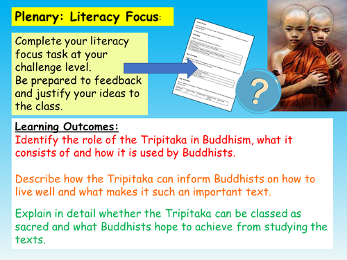 Buddhism - Holy Texts | Teaching Resources