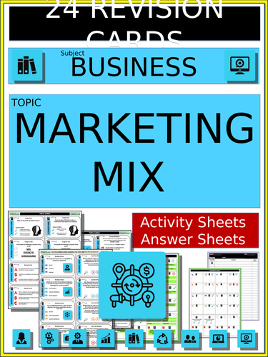 Marketing Mix - GCSE Business | Teaching Resources