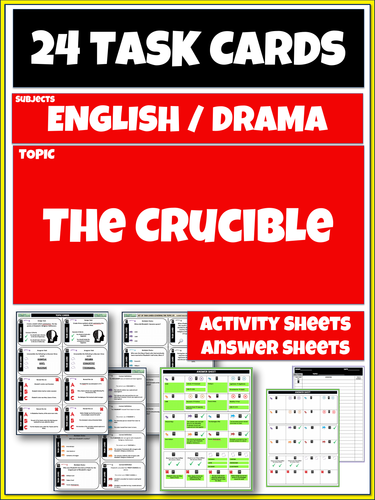 The Crucible - English Revision | Teaching Resources