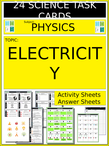 Electricity - Physics | Teaching Resources