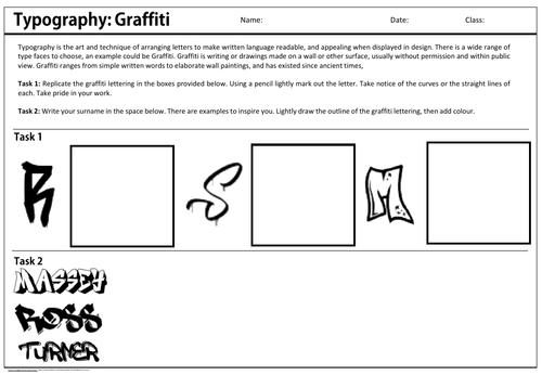 Graffiti | Teaching Resources