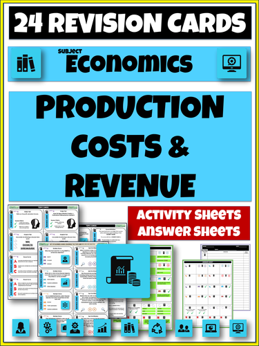 Production costs and revenue | Teaching Resources