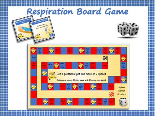 Respiration - 42 Question Board Game KS3 | Teaching Resources