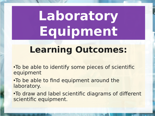 Laboratory Equipment | Teaching Resources