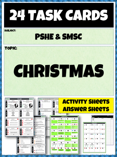 Christmas Task Cards | Teaching Resources