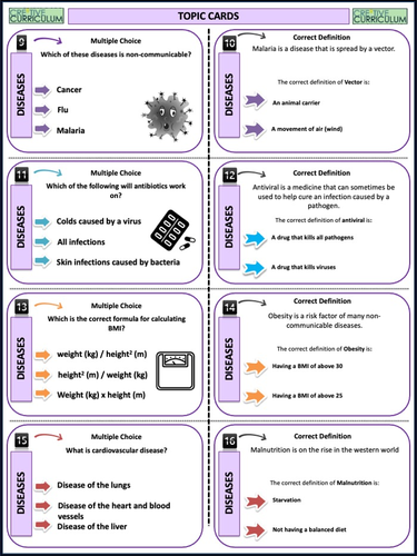 Diseases KS3 | Teaching Resources