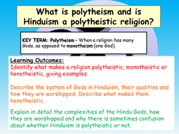 Hinduism and Polytheism | Teaching Resources