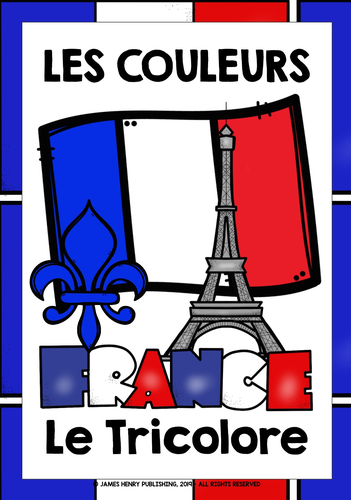 FRENCH COLOURS FLASHCARDS POSTERS | Teaching Resources