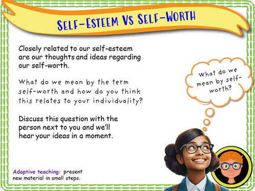Self Esteem PSHE | Teaching Resources