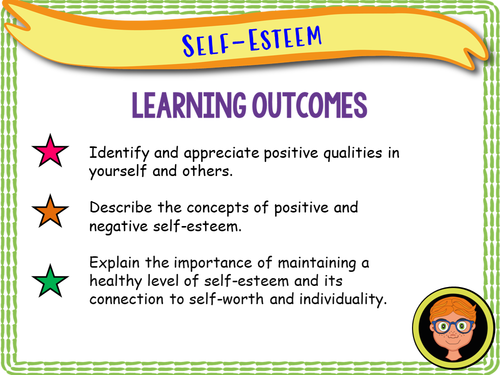 Self Esteem PSHE | Teaching Resources