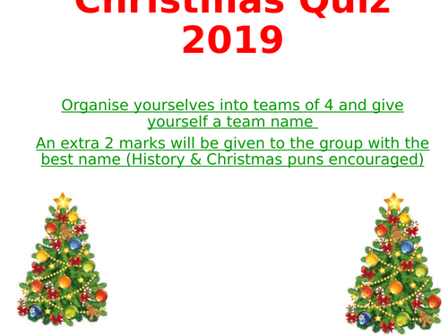 Ultimate Christmas Quiz | Teaching Resources