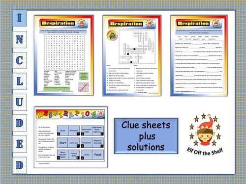 Respiration - Save the School Cat Escape Room KS3 | Teaching Resources