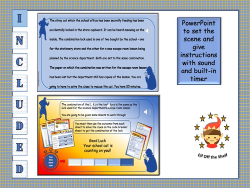 Respiration - Save the School Cat Escape Room KS3 | Teaching Resources