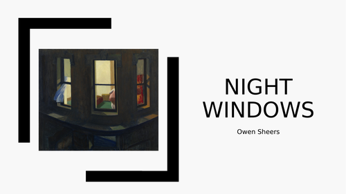 Night Windows by Owen Sheers - Skirrid Hill (AS English Literature ...