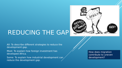 The Development Gap GCSE Geography | Teaching Resources