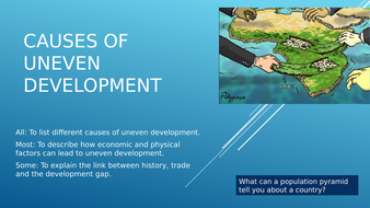 The Development Gap GCSE Geography | Teaching Resources