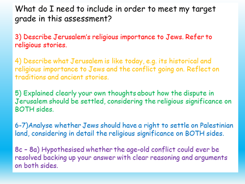 Israel and Palestine | Teaching Resources