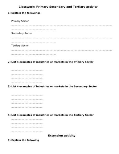 GCSE Business Classification of Businesses Lesson Resources | Teaching ... GCSE Business Classification of Businesses Lesson Resources | Teaching ...