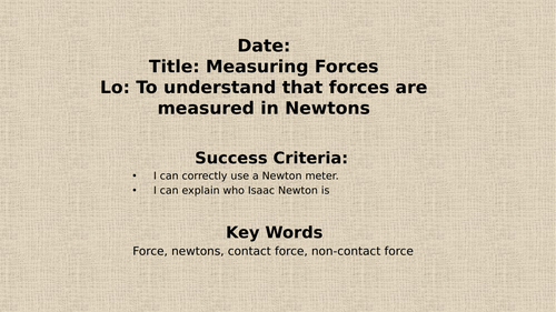 Science Year 5 Forces Unit of work | Teaching Resources