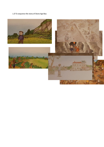 Range of Stone Age Boy Activities | Teaching Resources