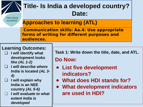 KS3-Globalisation and development Booklet and Lessons MYP | Teaching ...