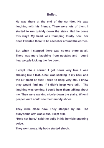 bullying differentiated reading | Teaching Resources