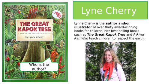 'The Great Kapok' Tree Whole Class Reading Powerpoints and Questions ...