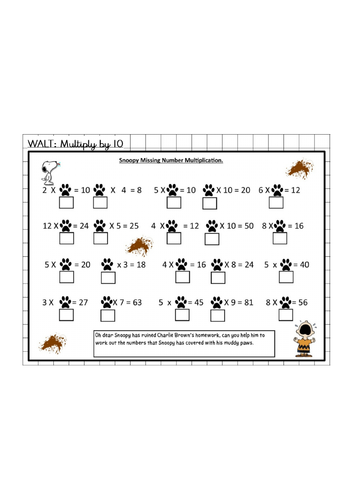 Multiplying by 10 (year 4 mastery lesson) | Teaching Resources