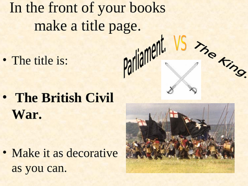 The Causes of the British/English Civil War | Teaching Resources