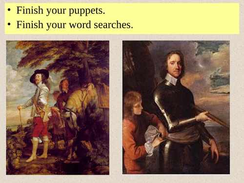 English Civil War puppet show | Teaching Resources