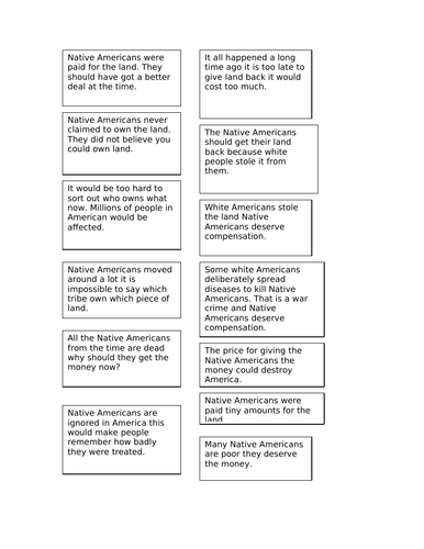 Native American series of lessons | Teaching Resources