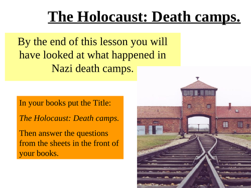 The Holocaust - a series of lessons | Teaching Resources