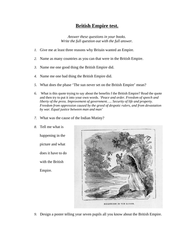The British Empire | Teaching Resources