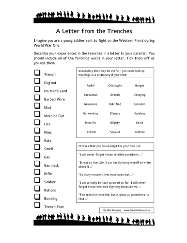 Trench Warfare | Teaching Resources