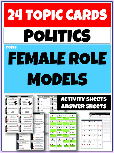 Female US Role Models | Teaching Resources