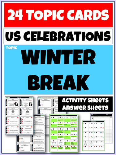 Winter break + Christmas | Teaching Resources