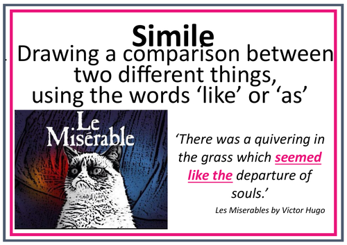 Language Technique Display Posters | Teaching Resources