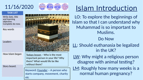 Introduction to Islam | Teaching Resources