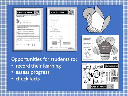 Forces - What is a Force? - Distance Learning and Homeschool for KS3 ...