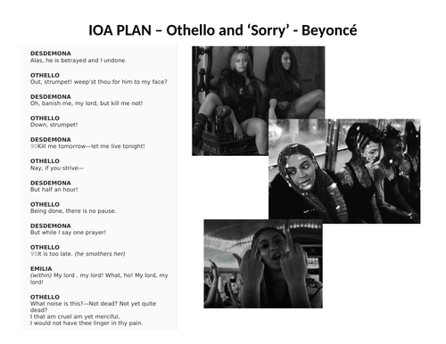 IOA Guidance and Exemplar Extract IB - New Spec from 21. | Teaching ...