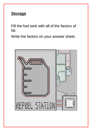 Among Us Maths Escape Room Y5 | Teaching Resources